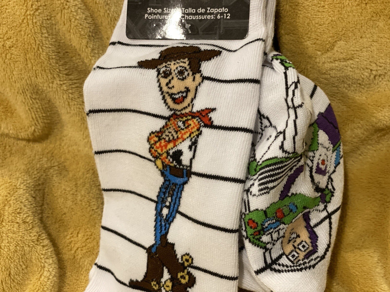 Pixar Woody & Buzz Lightyear And The Incredibles Logo Men’s Sz 6-12 ...