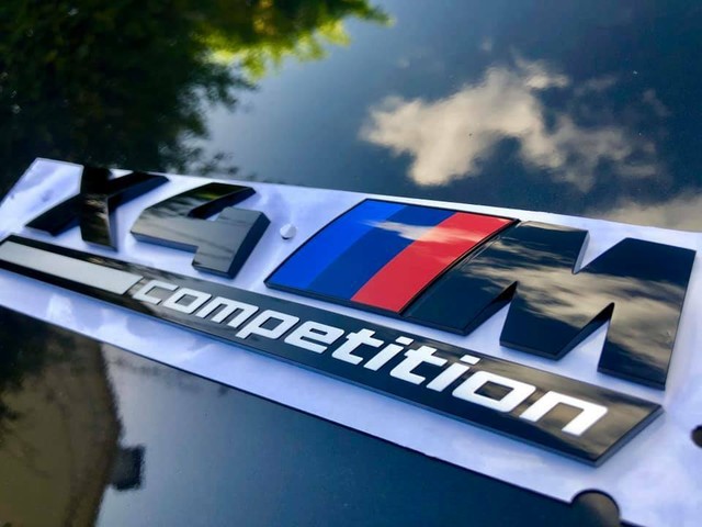 Logo X4 M Pack Competition Original F26 G02 Pack 3 Logos X4M Badge ...