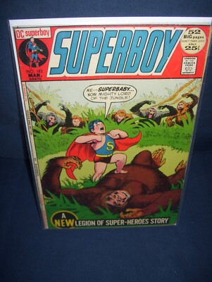 Superboy #183 DC Comics 1972 with Bag and Board | eBay