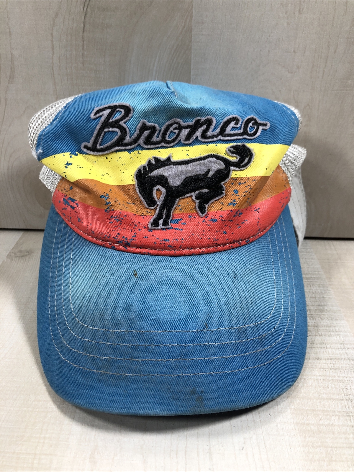 FORD BRONCO logo Retro Snapback Hat - Gem