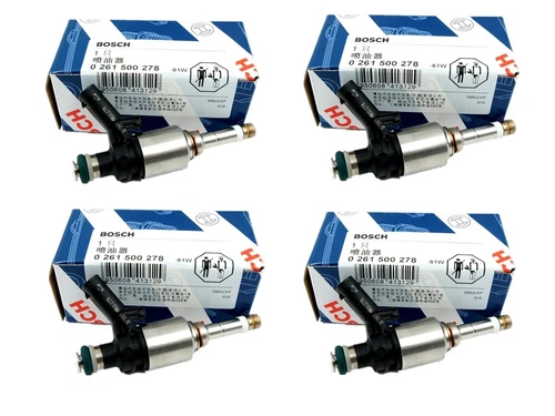 4 x Bosch Fuel Injectors 06H906036AE For VW GTI Tiguan AUDI A3 A4 A5 Q5 ...