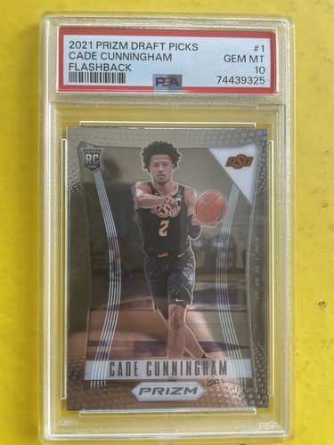 cade cunningham rookie card psa 10 prizm flashback | eBay