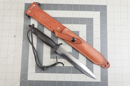 Gerber Command II No. 008945 Single Blade with Leather Sheath | eBay