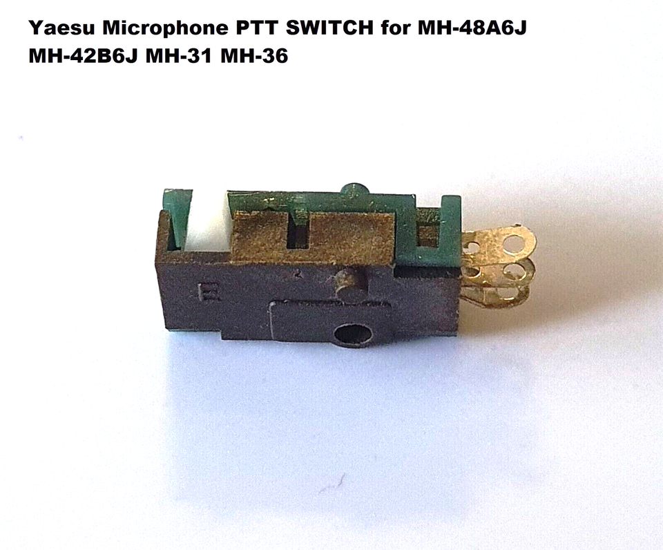 Yaesu Microphone Replacement PTT SWITCH for MH-48 MH-42 MH-31 MH-36 MH ...