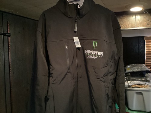 Monster Energy Racing 2XL Full Zip Soft Shell Jacket New With Tags | eBay