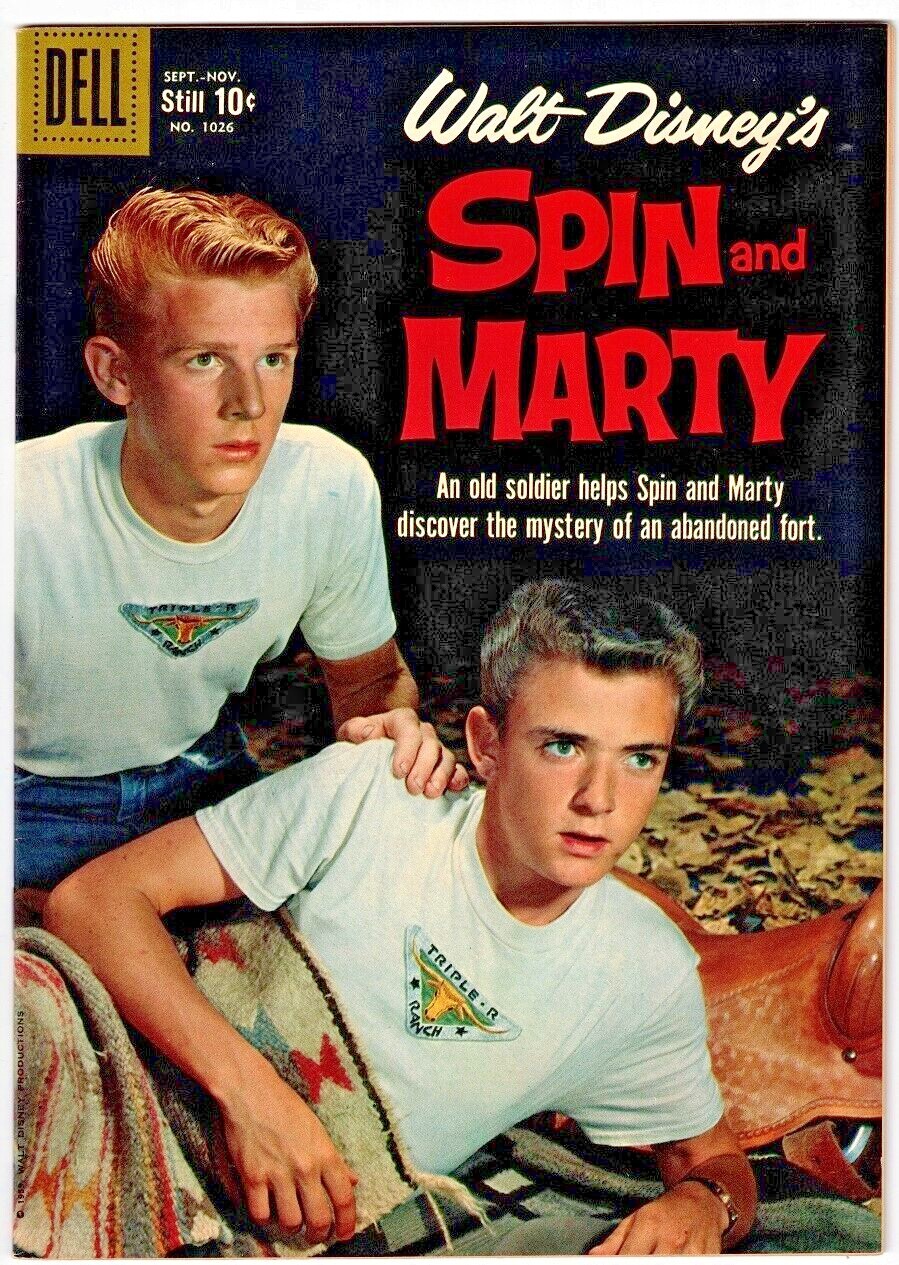 SPIN AND MARTY / FOUR COLOR # 1026 (DELL) (1959) DAN SPIEGLE art ...