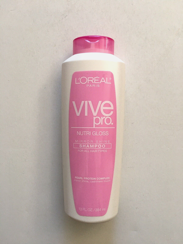 L'Oreal Vive Pro Nutri Gloss Mirror Shine Shampoo Pearl Protein 13oz ...