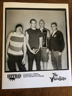 The Vandals music Group Vintage 8x10 Press Photo #2 | eBay