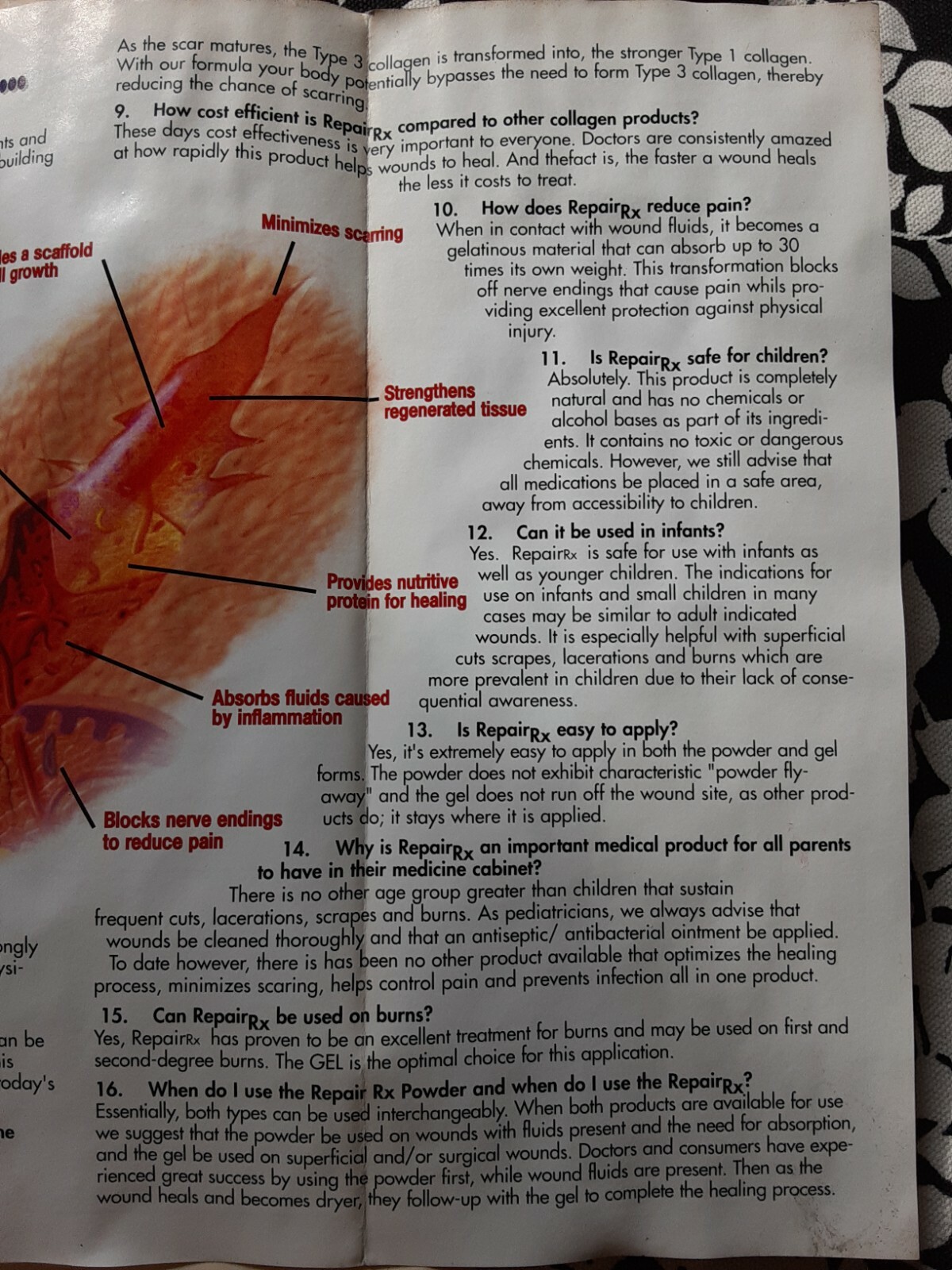 Wound Care Gell - Advanced Cellerate Medical Hydolysate of Collagen 6 ...