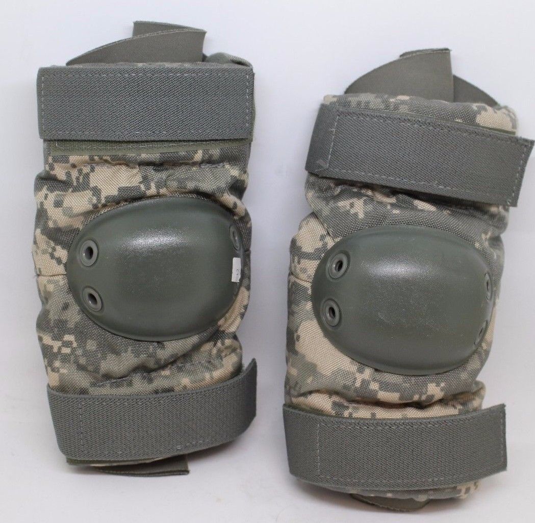 US Army Military ACU Elbow Pads - Small Medium Large XL - Skateboarding ...