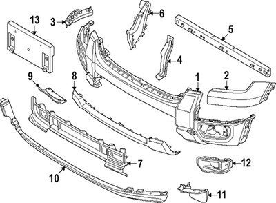Genuine Ford Lower Deflector N1WZ-17626-AC | eBay