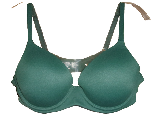SOMA Embraceable Perfect Coverage Bra (Lush Emerald) GREEN Size: 34 B ...
