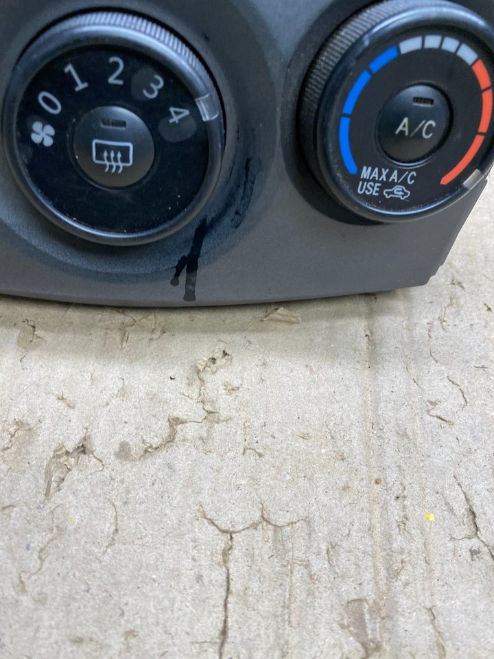 2009 to 2013 Toyota Corolla Matrix Climate Heater A/C AC Control Panel ...