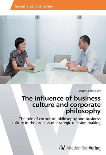 Dennis Schneider | The influence of business culture and corporate philosophy | eBay.de