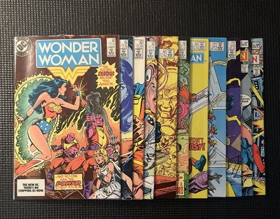 Wonder Woman 308-318 NM 11 Comic Books Black Canary October 1983-August ...