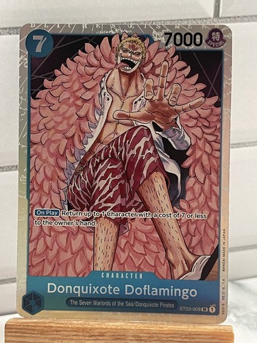 Donquixote Doflamingo ST03-009 SR Holo - ONE PIECE Card Game ENGLISH | eBay