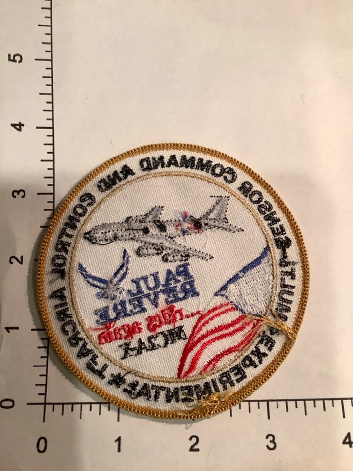 U.S.A.F. CENSOR COMMAND AND CONTROL EXPERIMENT AIRCRAFT SQUADRON PATCH ...