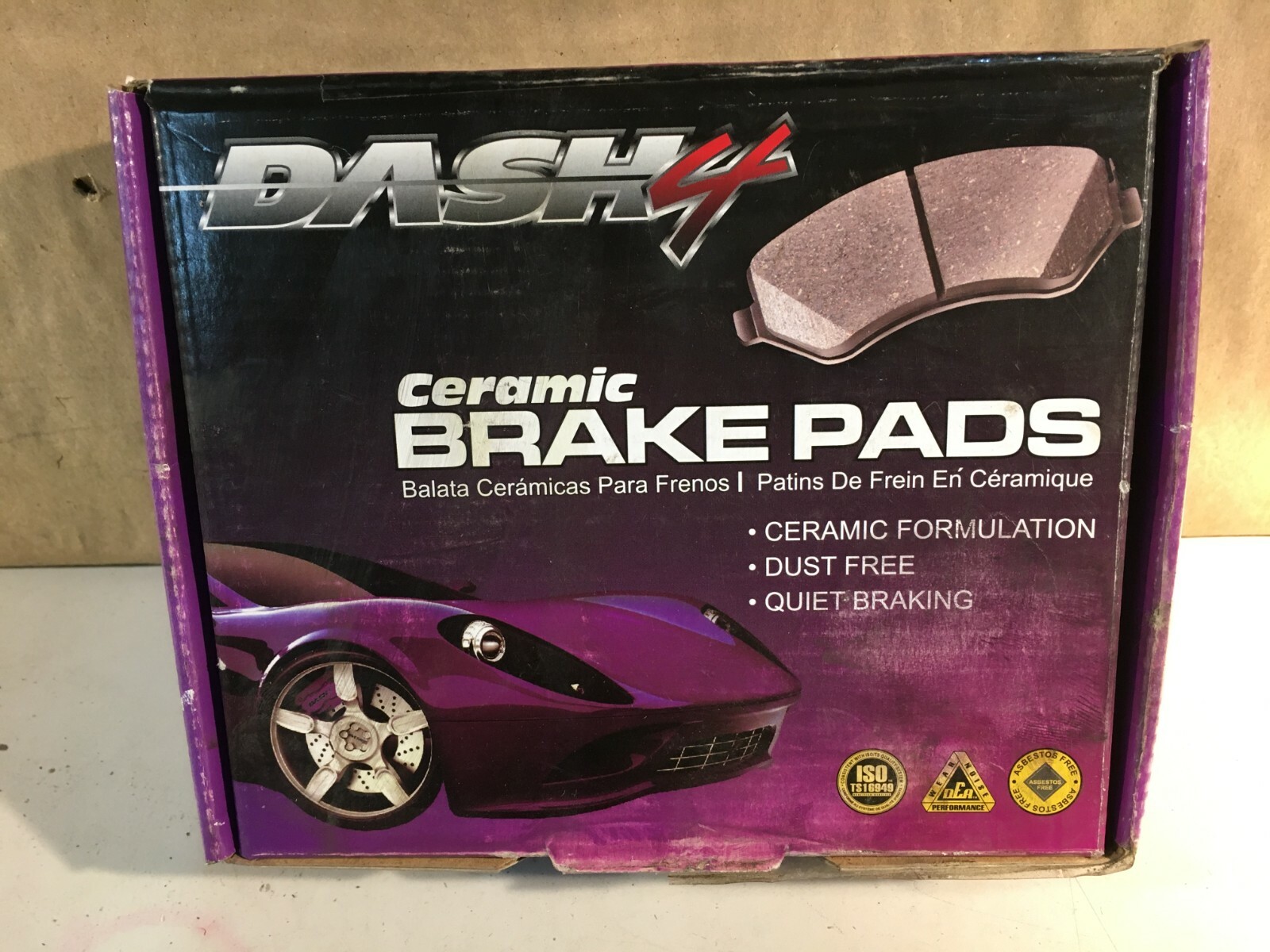 Disc Brake Pad Set-Dash4 Pads Dash 4 Brake CD577 for sale online | eBay