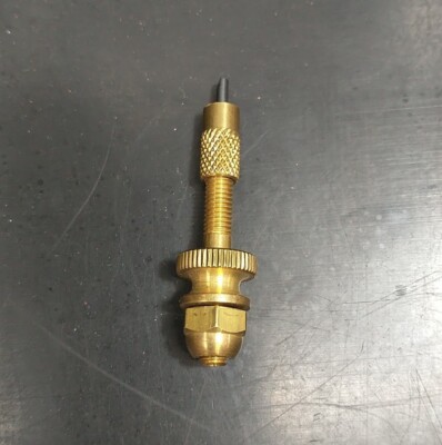 Vintage Brass Pencil Threaded Nut Adapter Mini Hardware tap Style ...