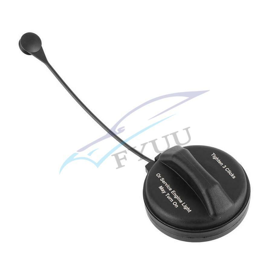 1Pcs Car Gas Fuel Tanks Filler Cap Tether Black For Buick Cadillac ...