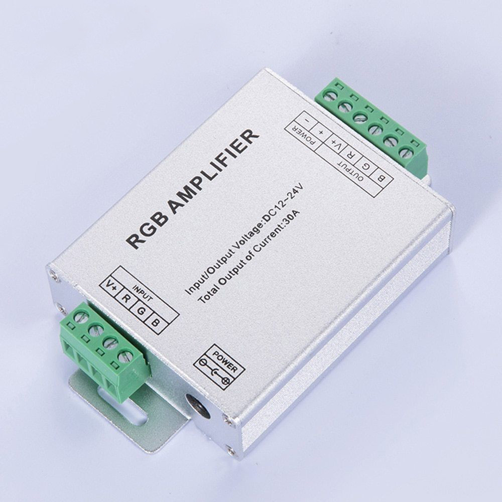 RGBW Amplifier LED strip RGB Repeater Controller signal transmission ...