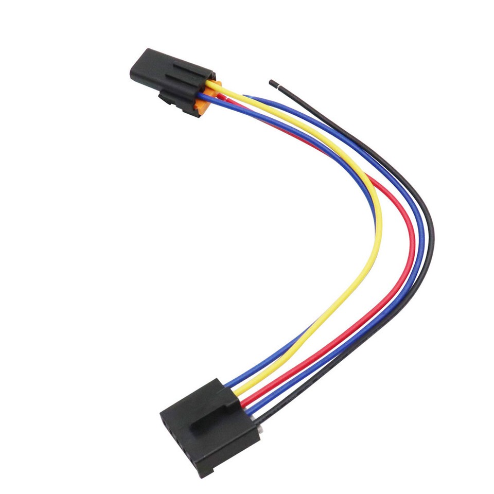 NEW Blower Motor Resistor Harness Pigtail Connector Fit Select GM Ford ...