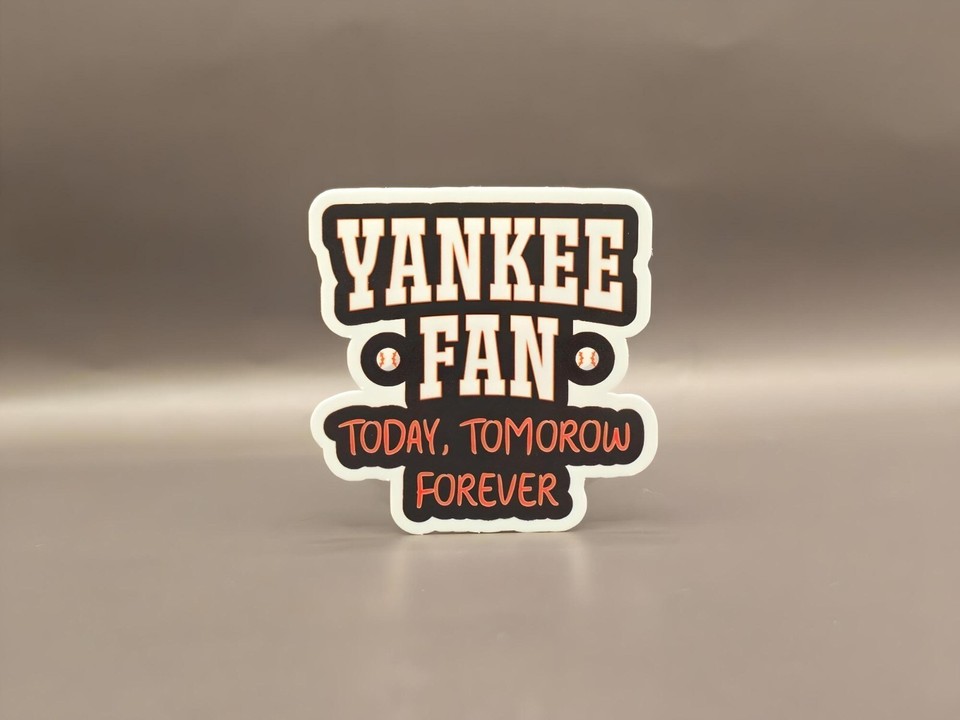 NY New York Yankees Vinyl Stickers MLB Baseball Sports Logo The Bronx ...