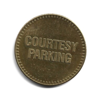 USA Tokens - Courtesy Parking Token | eBay