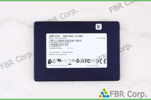 MINT Micron 1.92TB 5200 MAX SATA 6Gb/s 2.5" MTFDDAK1T9TDN-1AT1ZABYY ...