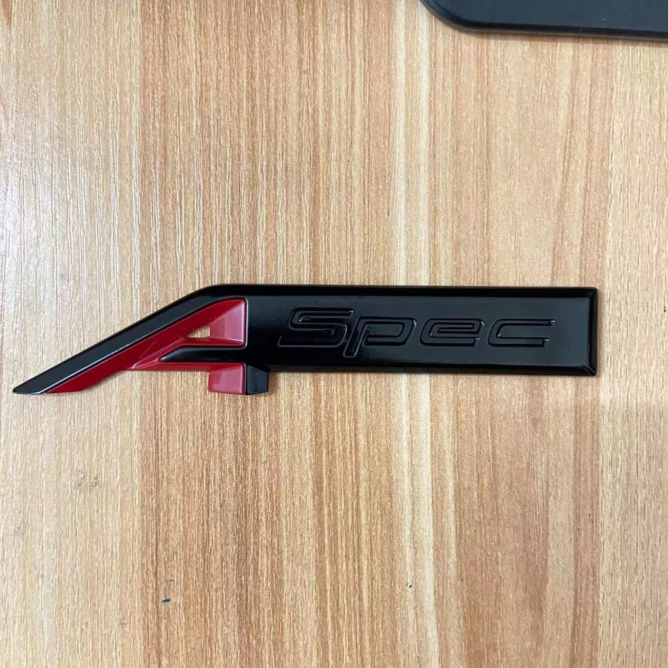 Acura A Spec Aspec For Fender Rear Badge Sport Emblem Stickers 3pcs ...