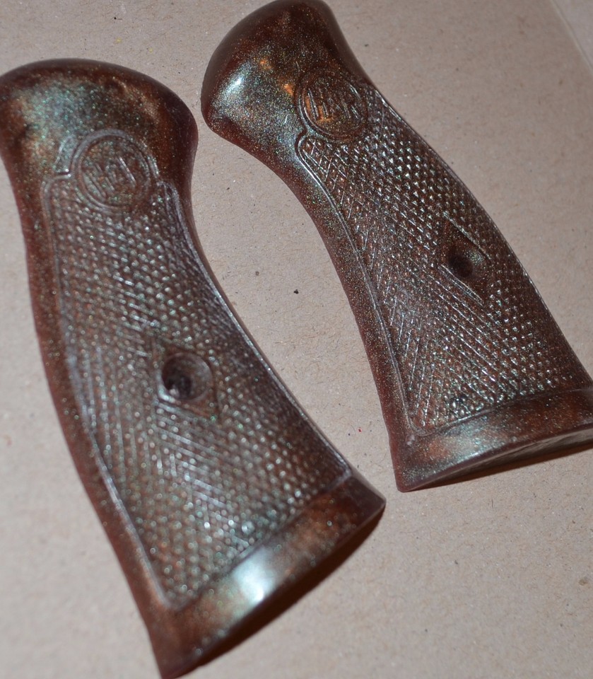 H & R Pistol Grips 732,733,901,929,930 Large frame 3&1/4" Mink Plastic ...