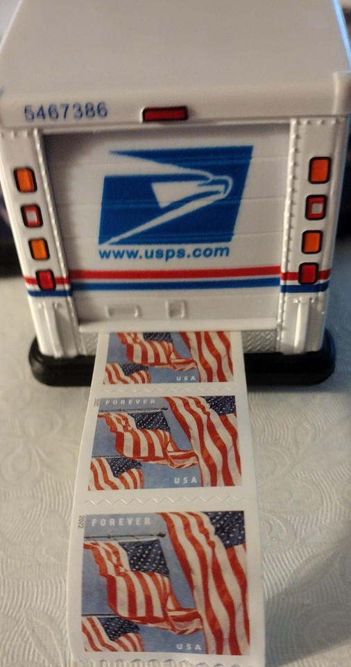 Postage/Stamp Dispenser Unique Replica Postal Truck ONLY (50% Shipping ...