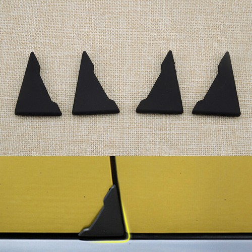 4Pcs Car Door 90°Angle Corner Cover Anti-Scratch Crash Protection Trim ...