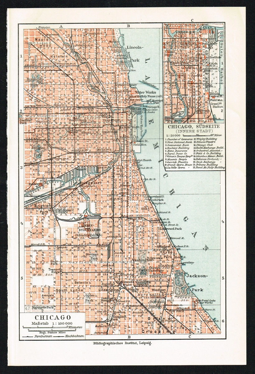 Blank Map Of Chicago