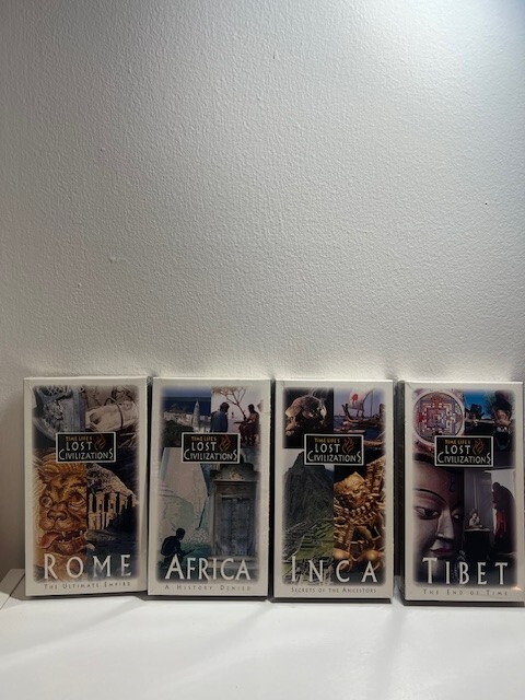 1995 | Time Life's : Lost Civilizations 'Sealed' VHS Box Set | 10 Tapes ...