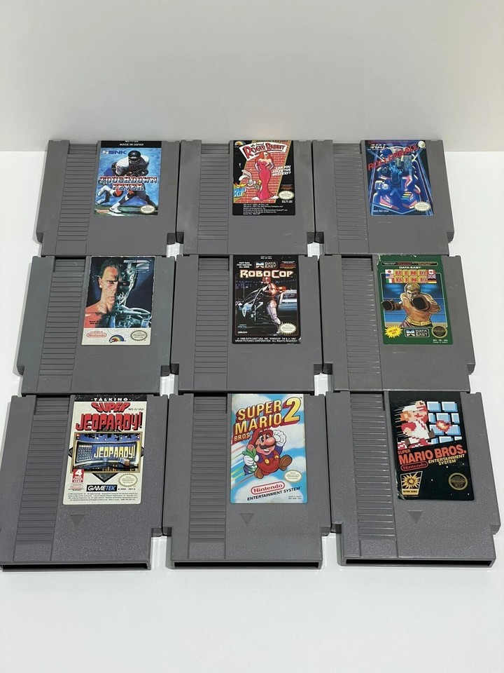 NINTENDO NES GAME BUNDLE 20 Game Lot POLISHED PINS CLEANED TESTED | eBay