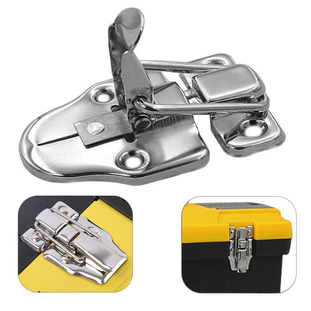Keep Your Items in Place with Silver Case Clip Clasp for Suitcase Chest ...