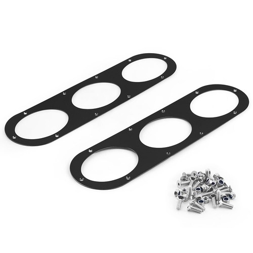 Universal Car Aluminium Rear Bumper Diffuser Race Air Diversion ...