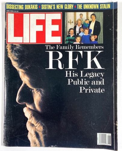 Life Magazine June 1988 RFK Kennedy Remembers Michael Dukakis Stalin ...