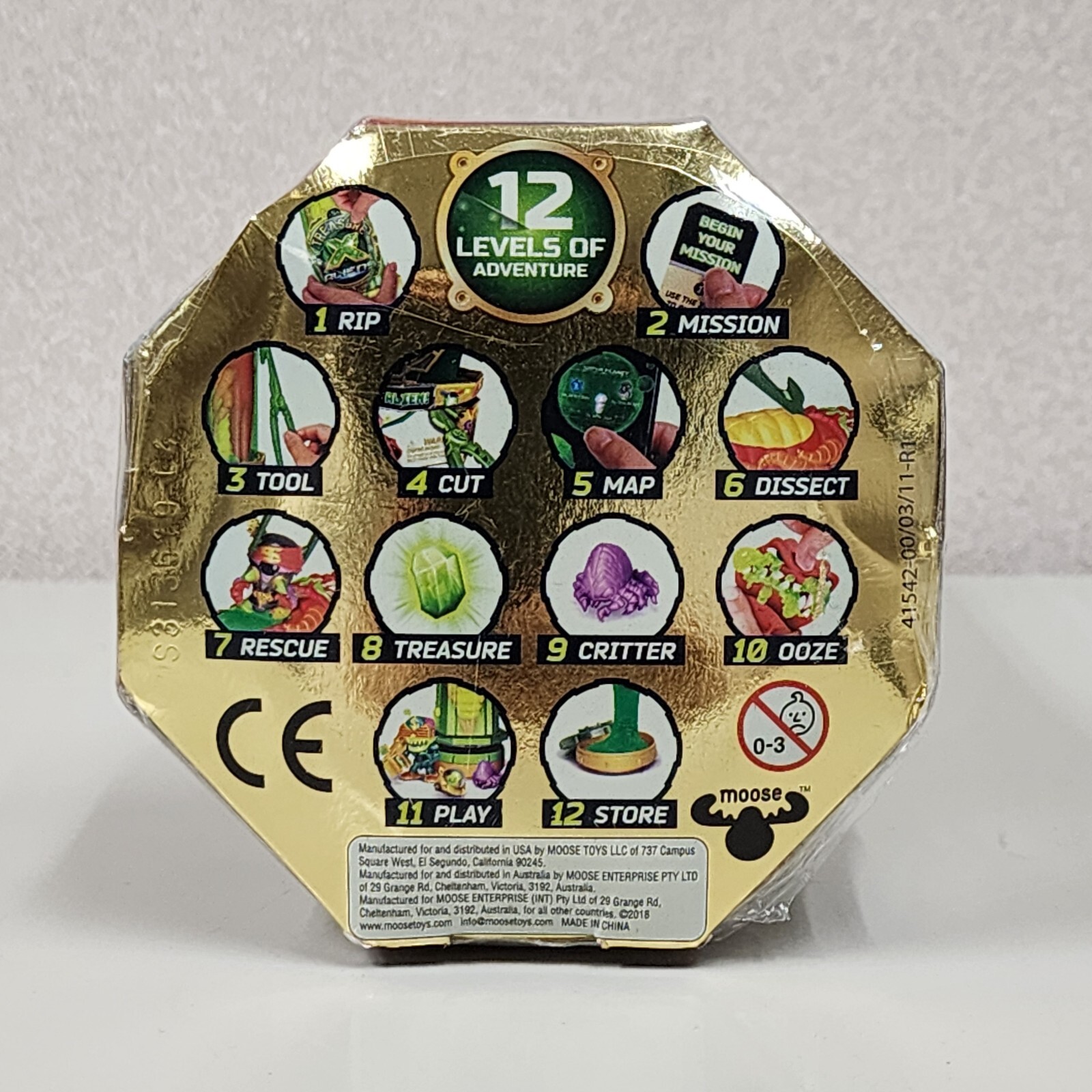 Treasure X 41542 Aliens 11in Slime Action Figure Sealed Dissect The ...