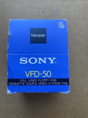 SONY (10) Mavipak Still/Video Floppy Disk VFD-50 Made In Japan SEALED ...