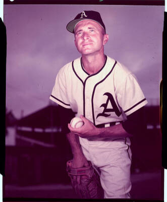 Philadelphia Athletics Player Bobby Shantz - Bobby Shantz of t - 1953 ...
