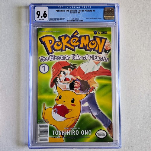 Pokemon Electric Tale of Pikachu #1 CGC 9.6 1st Print 1st App🔑 Viz ...