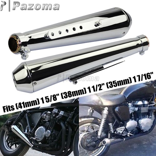 18" Shorty Reverse Cone Megaphone Exhaust Muffler For Harley Touring ...