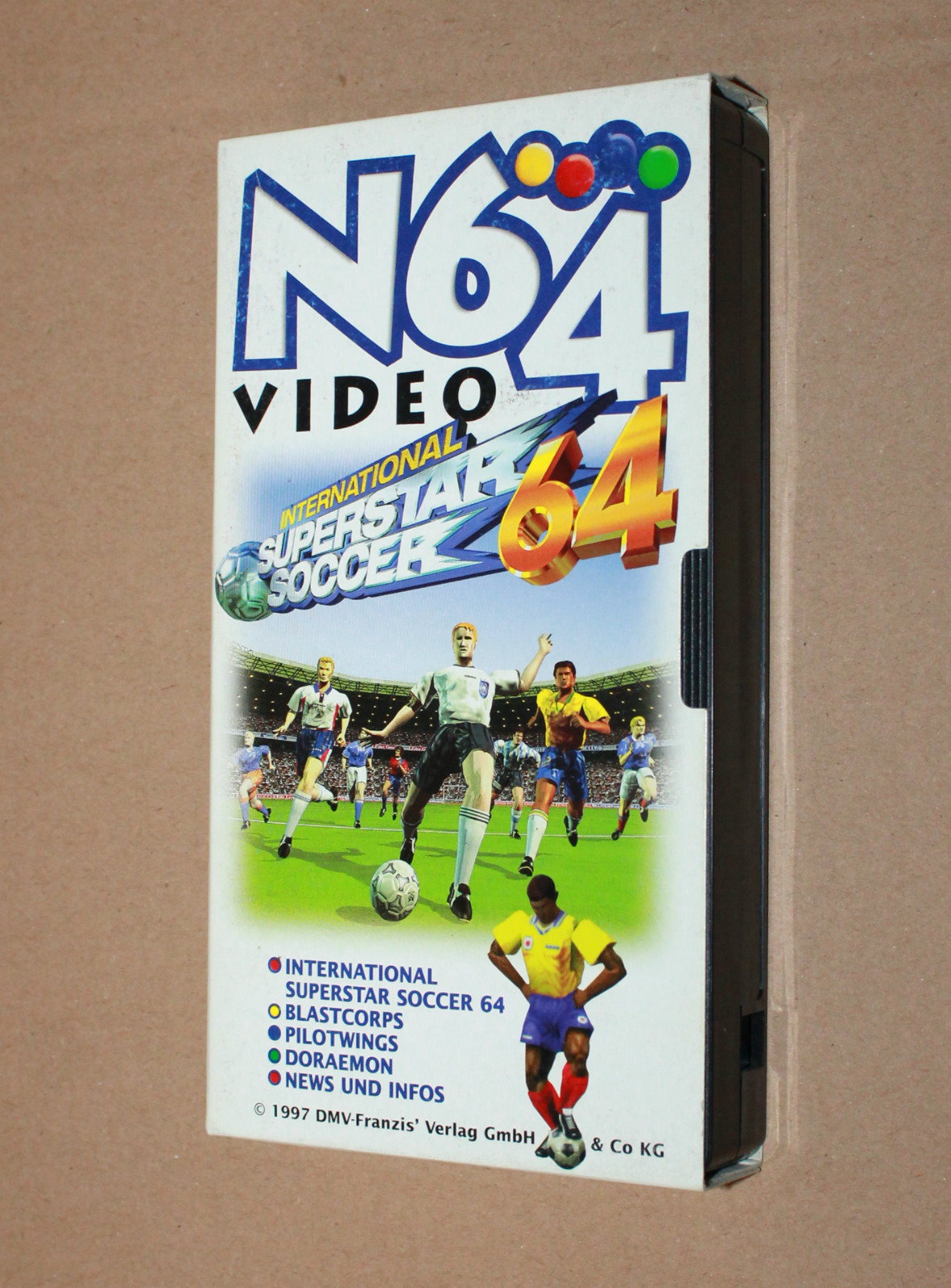 1997 Old Promo German Nintendo 64 N64 VHS Blastcorps Pilotwings ...