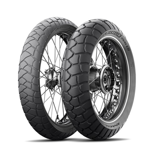 Michelin Anakee Adventure 120/70 R19 60V + 170/60 R17 72V Motorcycle ...