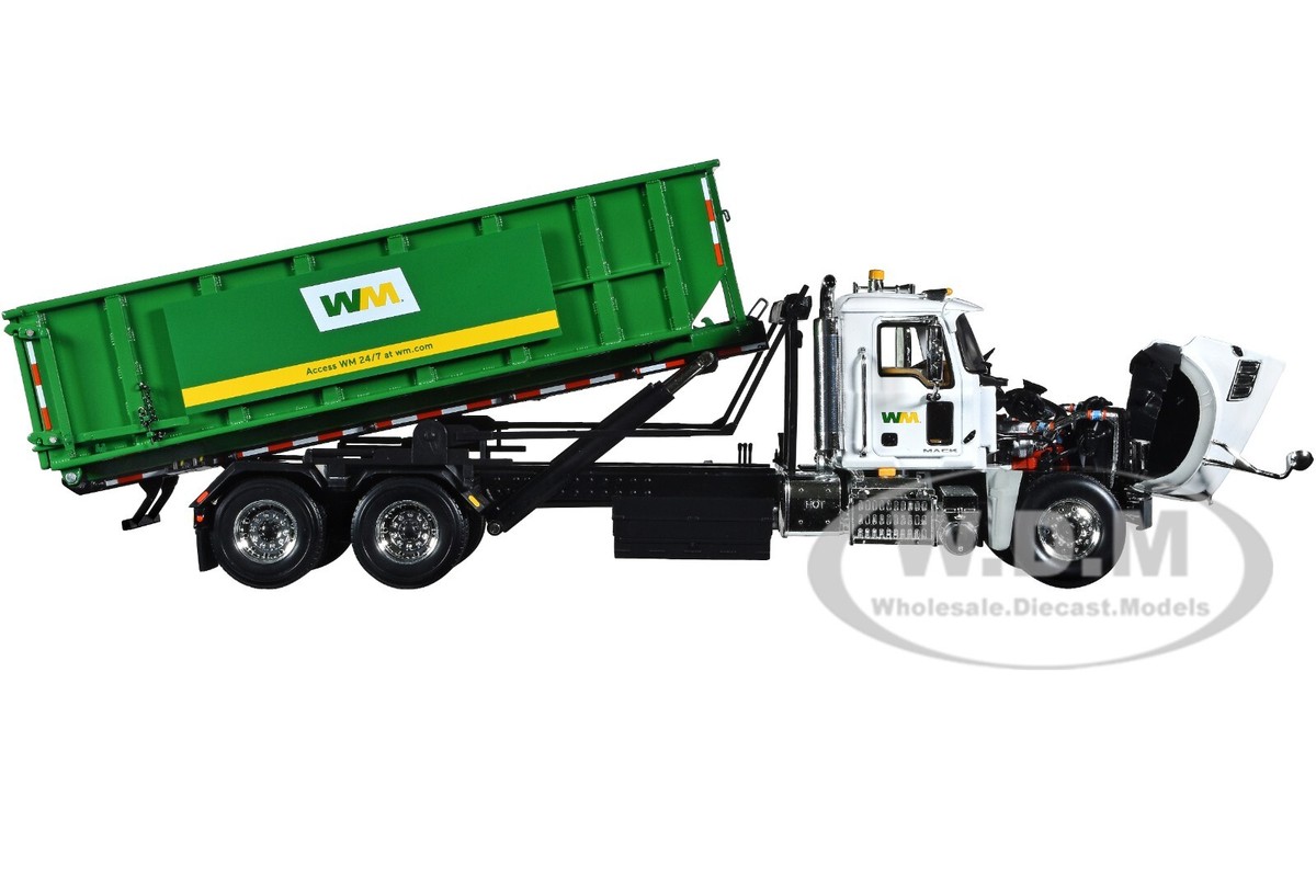 Wmwaste Management Rolloff Truck 408843 Youtube WM Pete Amrep Rolloff