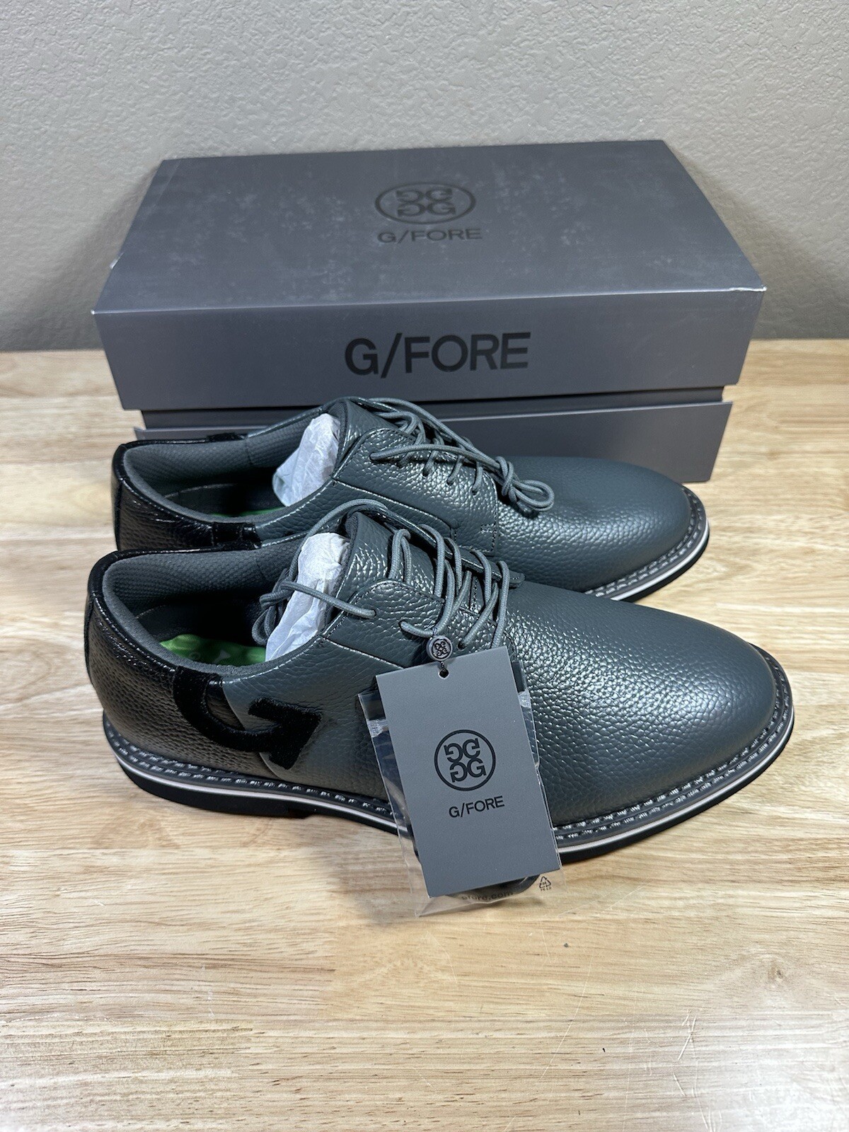 G/Fore G4 Two Tone Gallivanter Golf Shoes Charcoal Multi Size New ...