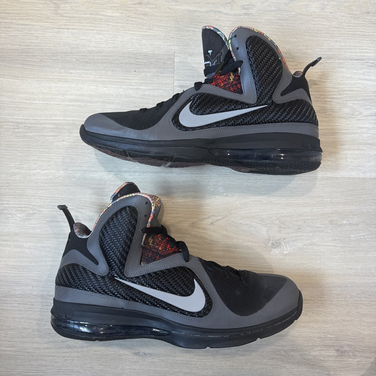 Lebron 9 All Black Nike DO9353 001 LeBron 9 Watch The Throne Mens