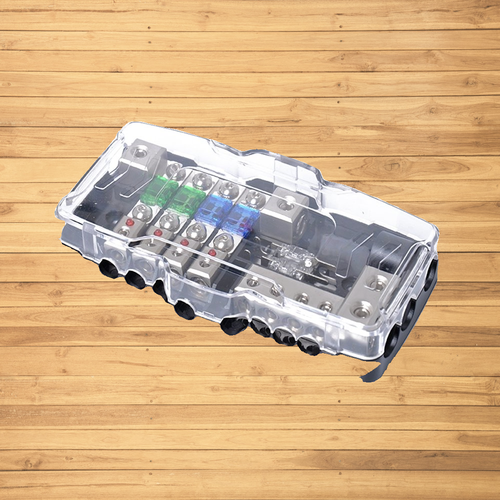 Tiyang Car Audio Stereo Distribution Fuse Block Ground Mini ANL Fuse ...